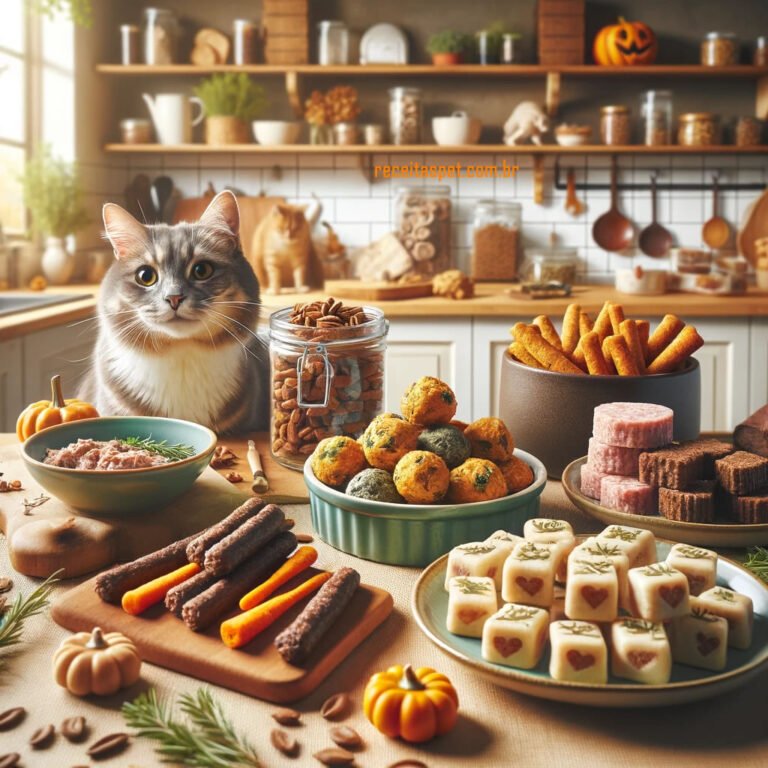 5 Petiscos Naturais e Nutritivos para Encantar Seu Gato – Receitas Pet